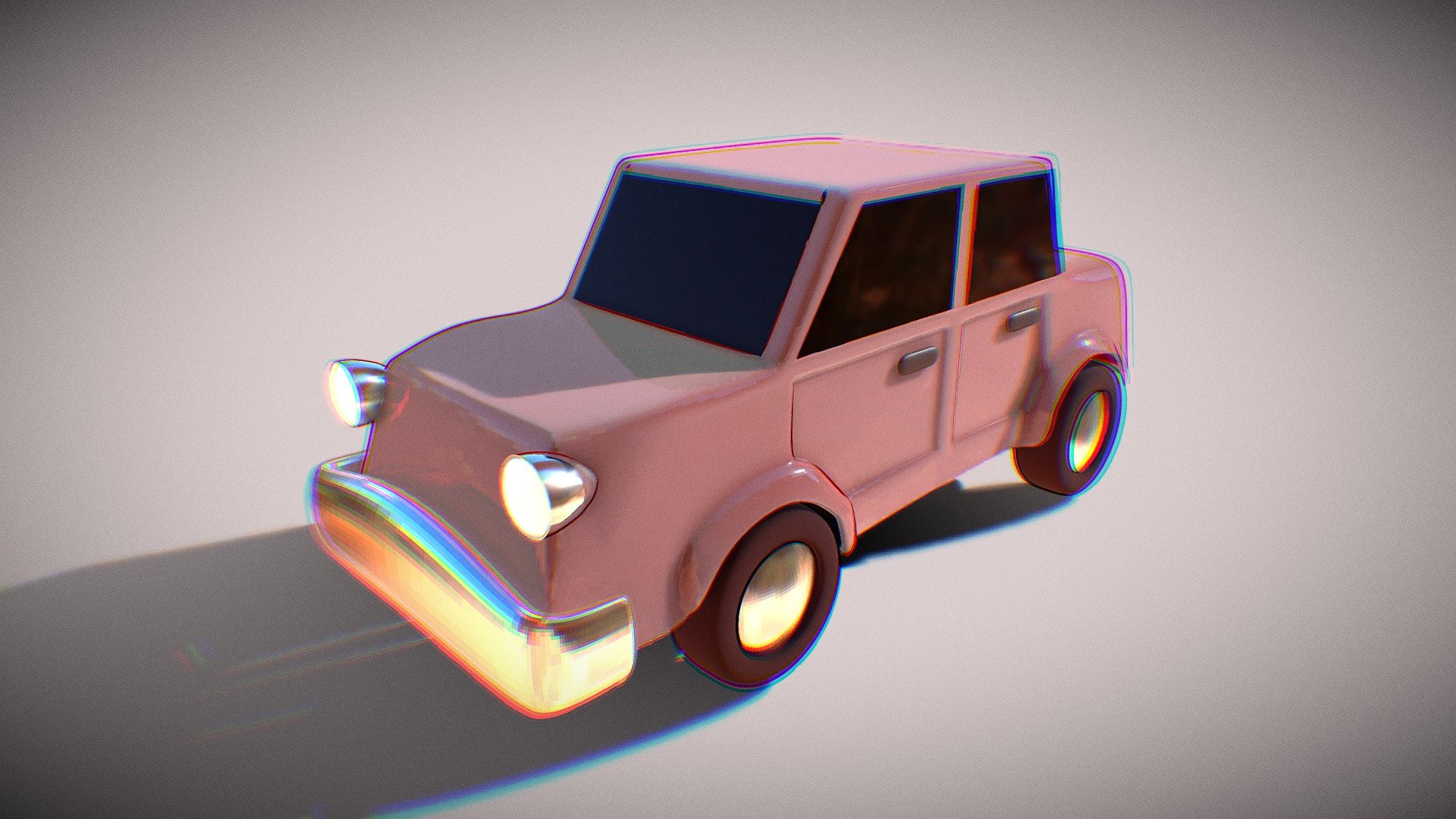 cartoon car - 3D model by rkstar342 [adb273b] - Sketchfab