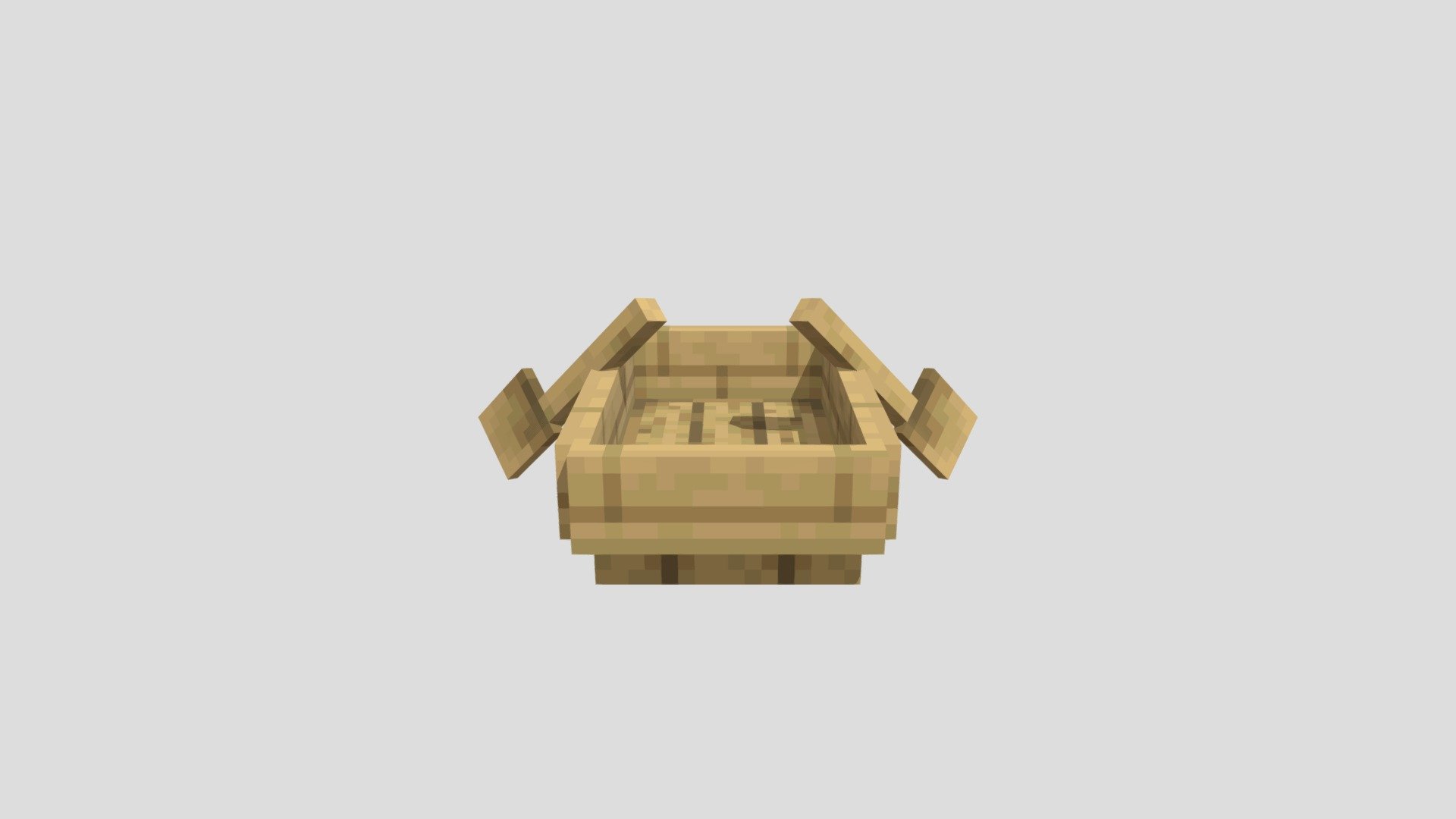 Boat (this is not a minecraft texture!) - Download Free 3D model by ...