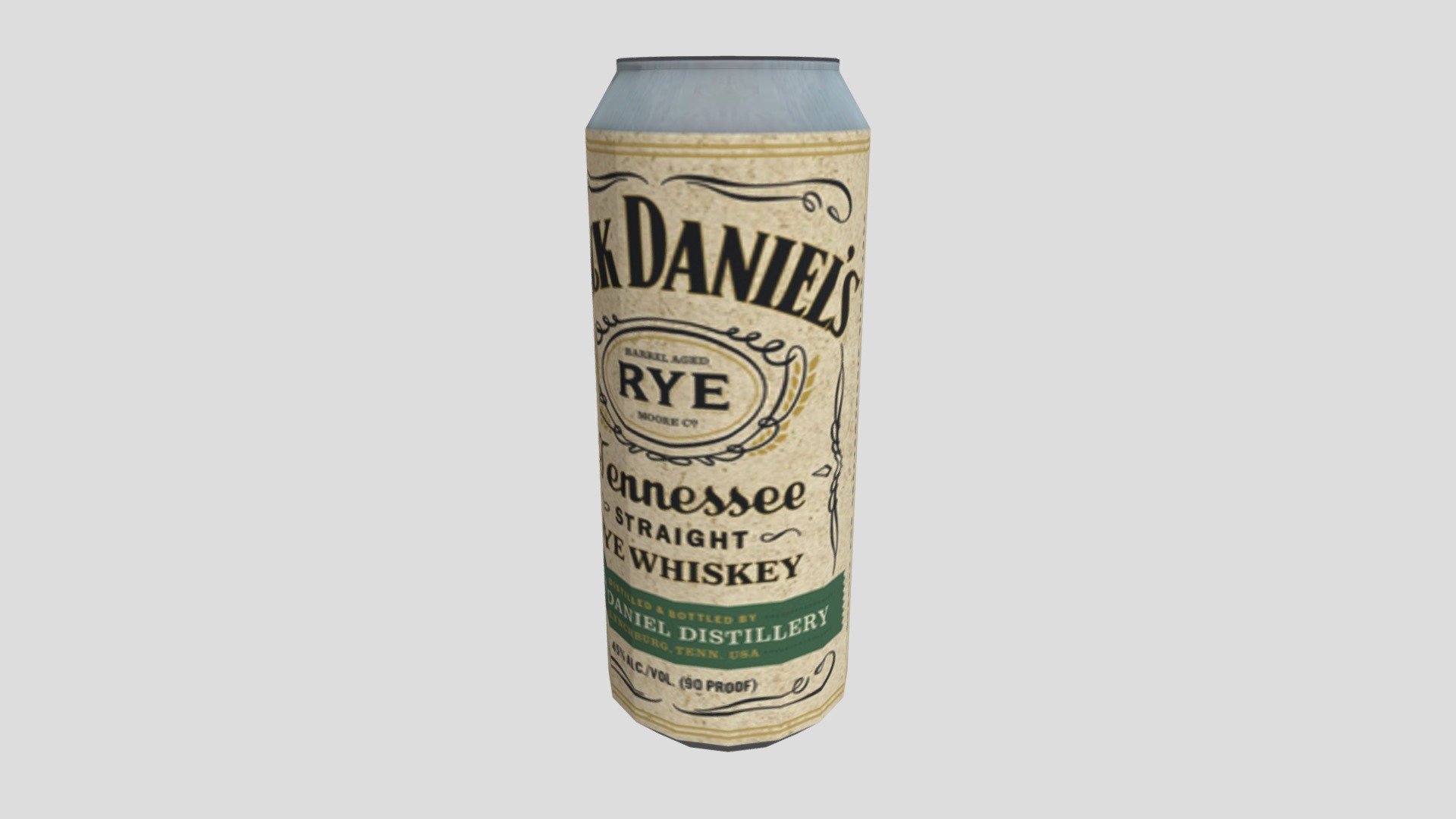 can Jack Daniel`s whiskey - Download Free 3D model by [CSM]177 bot(0 ...