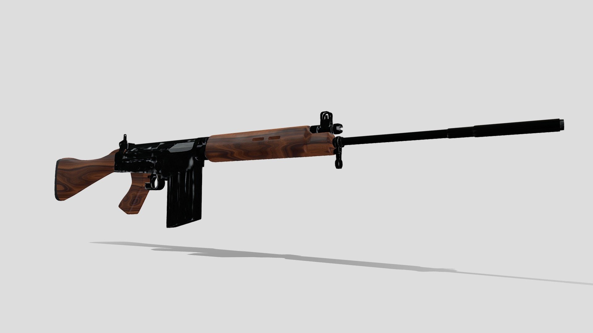 FAL .762 - 3D model by rgsdutra (@rgsd2809) [adb39ad] - Sketchfab