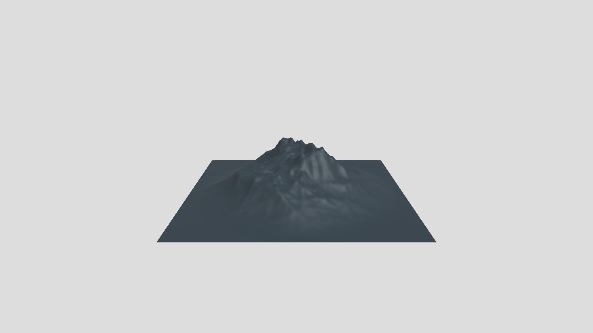 Mountain - 3D model by mahadevanshenil [adb3dec] - Sketchfab