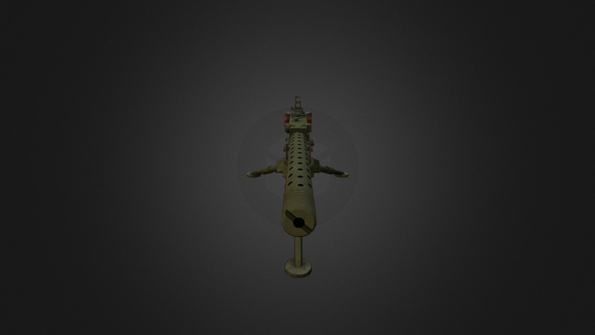 M191 Browning Machine Gun - 3D model by Joltya (@joltzero) [adb45b4 ...