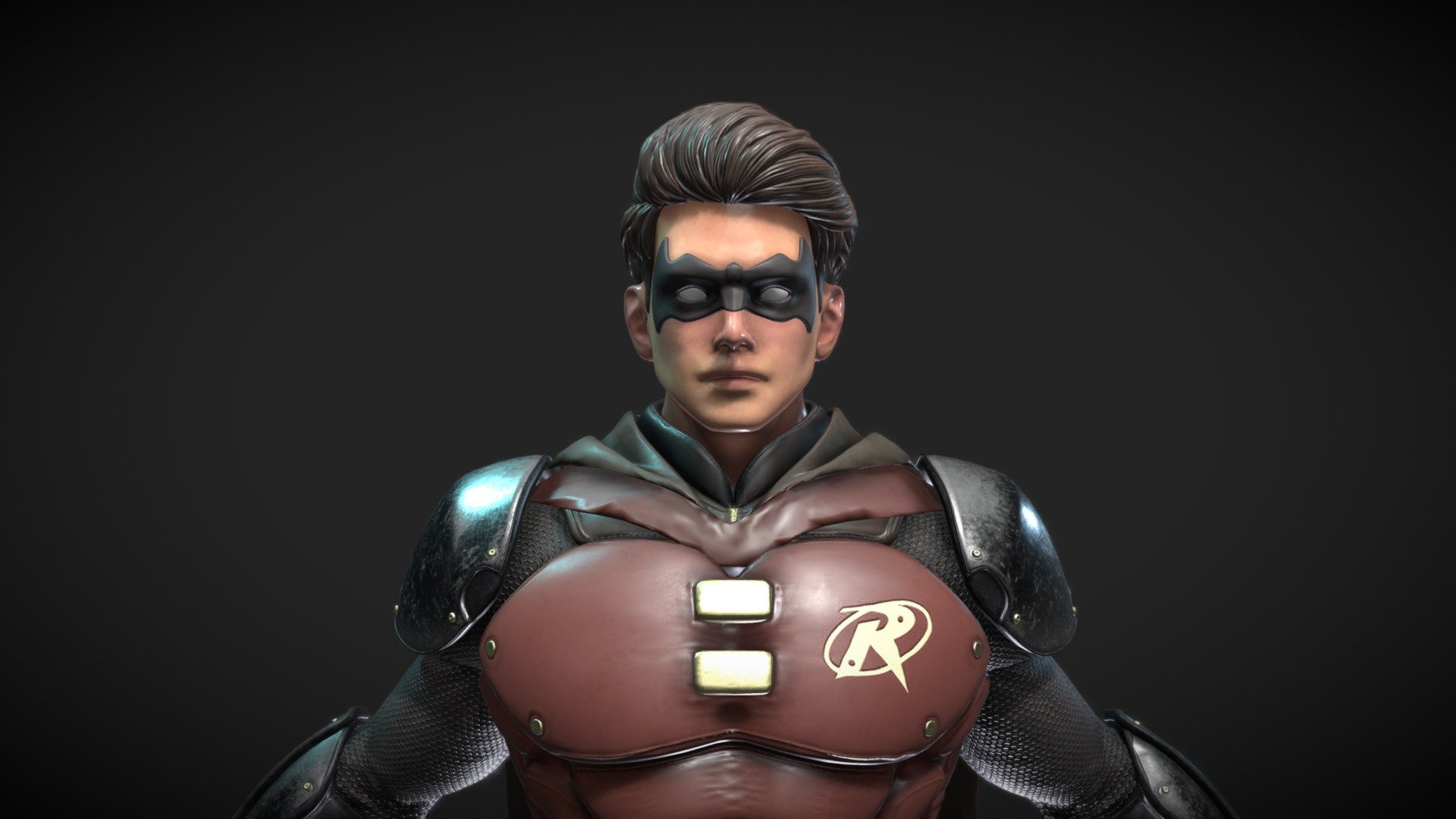 Robin Character Modeling Fan Art - 3D model by deemariz714 (@74deba ...