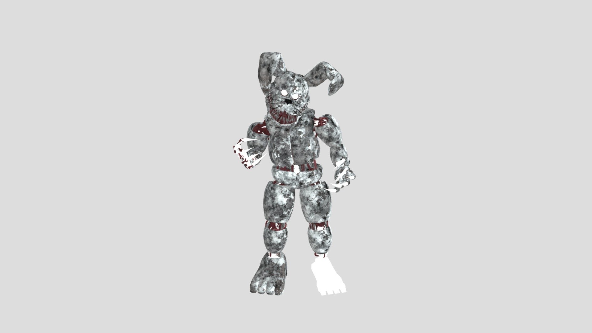 exaggerated_bonnie_v2 - Download Free 3D model by Goober (@Irjddjd ...