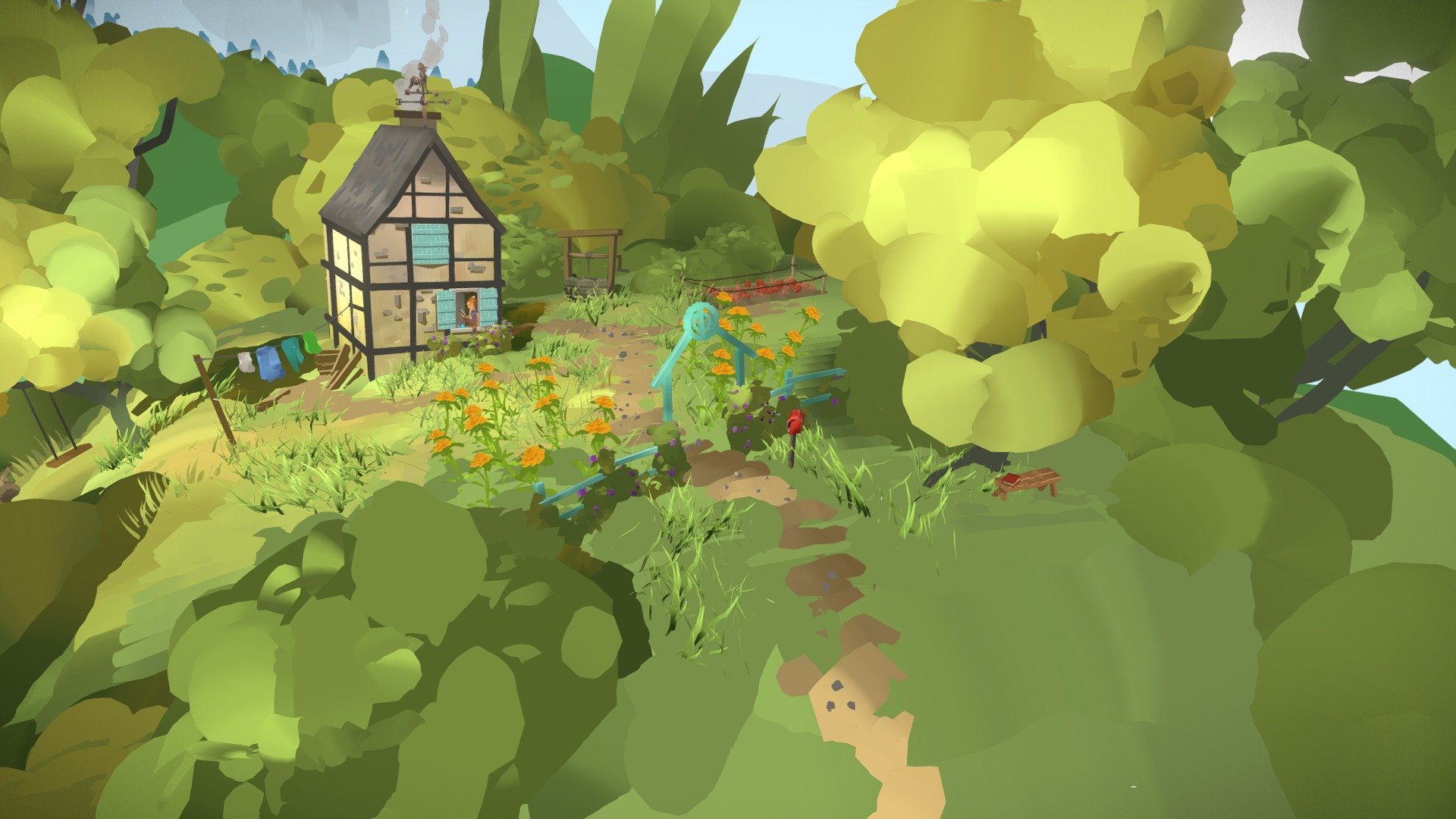 House on the mountaintop V2 - 3D model by Martinity [adb7170] - Sketchfab
