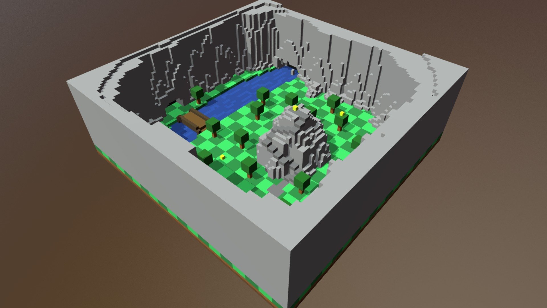 Mountain - Download Free 3D model by NathanZeFish (@PNathan) [adb73da ...