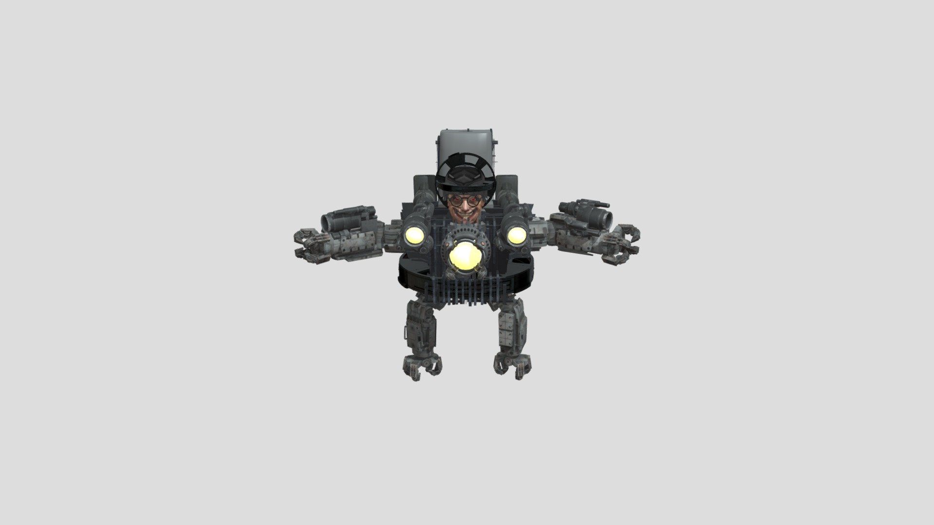 Scientist Astro Toilet - Download Free 3D model by skibidi bro ...