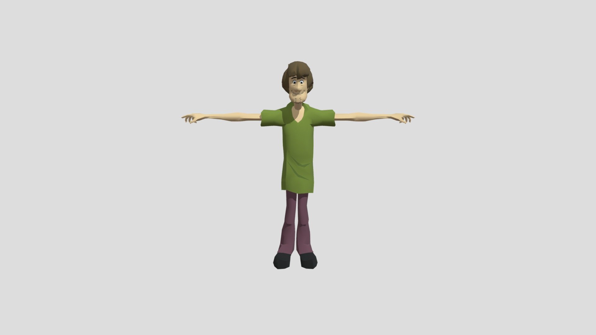 Shaggy Scooby-Doo - Download Free 3D model by JADDKing [adb94bd ...
