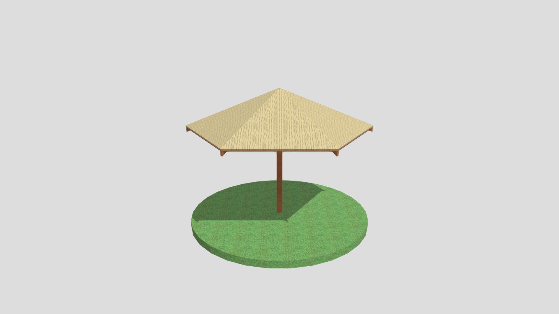 Quiosque - 4 M - Download Free 3D model by rafakp [adb9895] - Sketchfab