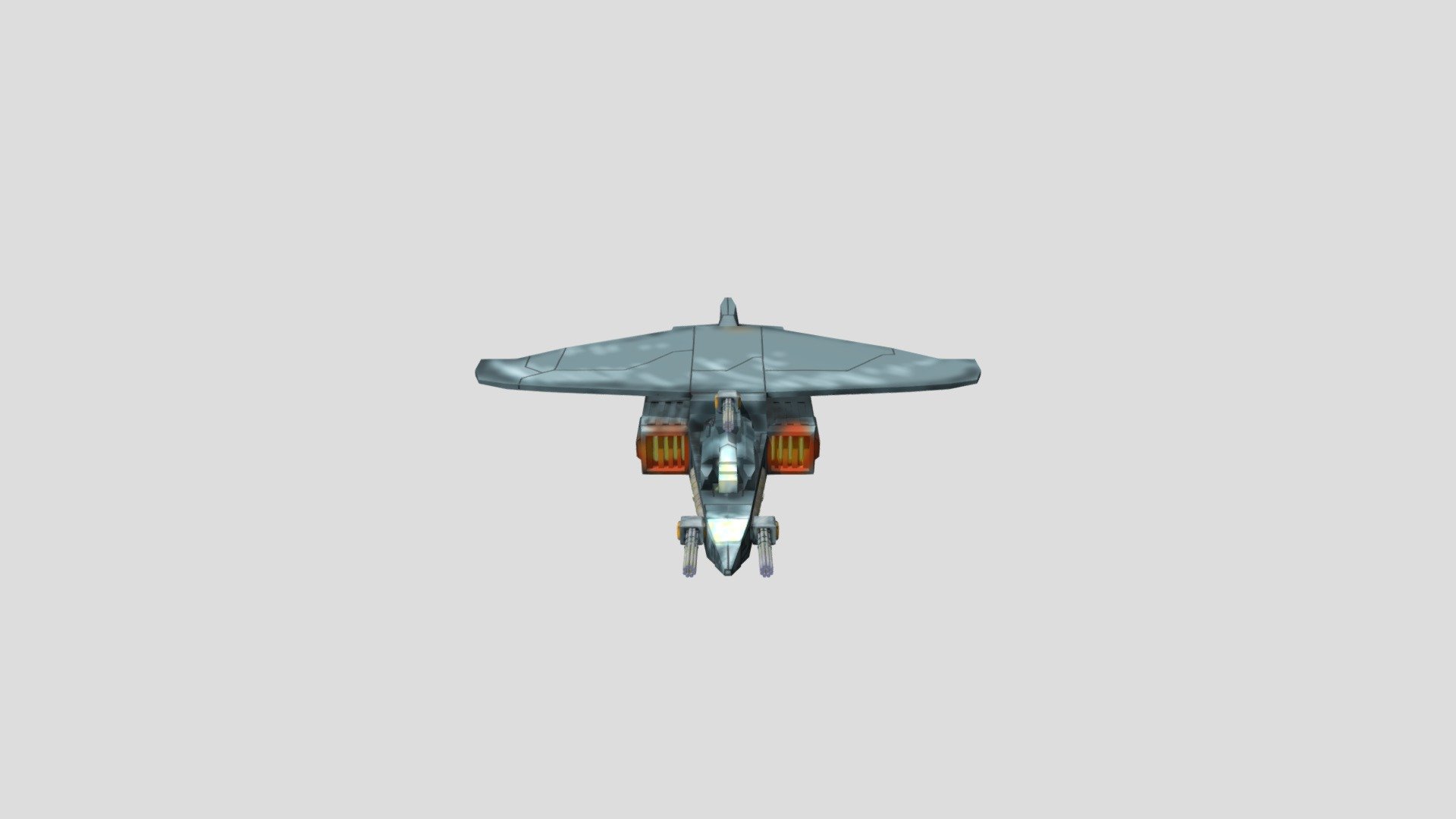 SpaceShip_UV_4 - 3D model by GerardoMO [adbadc3] - Sketchfab