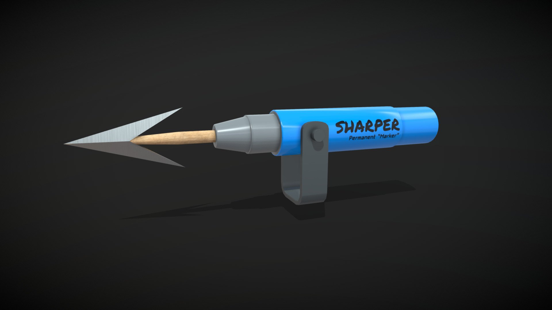 Harpoon Powerup - 3D model by edthompson174 [adbc600] - Sketchfab