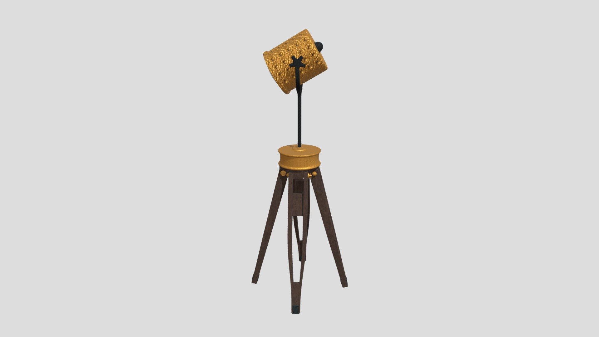 Antique 3D Focus Light - 3D model by jafree [adbcb91] - Sketchfab