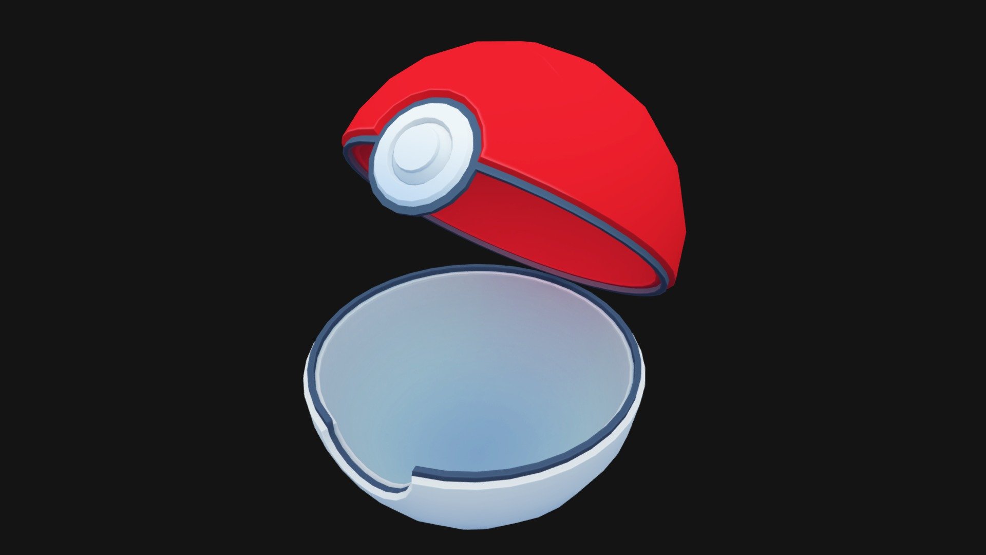 Pokeball - Download Free 3D model by thanhtp [adbd304] - Sketchfab