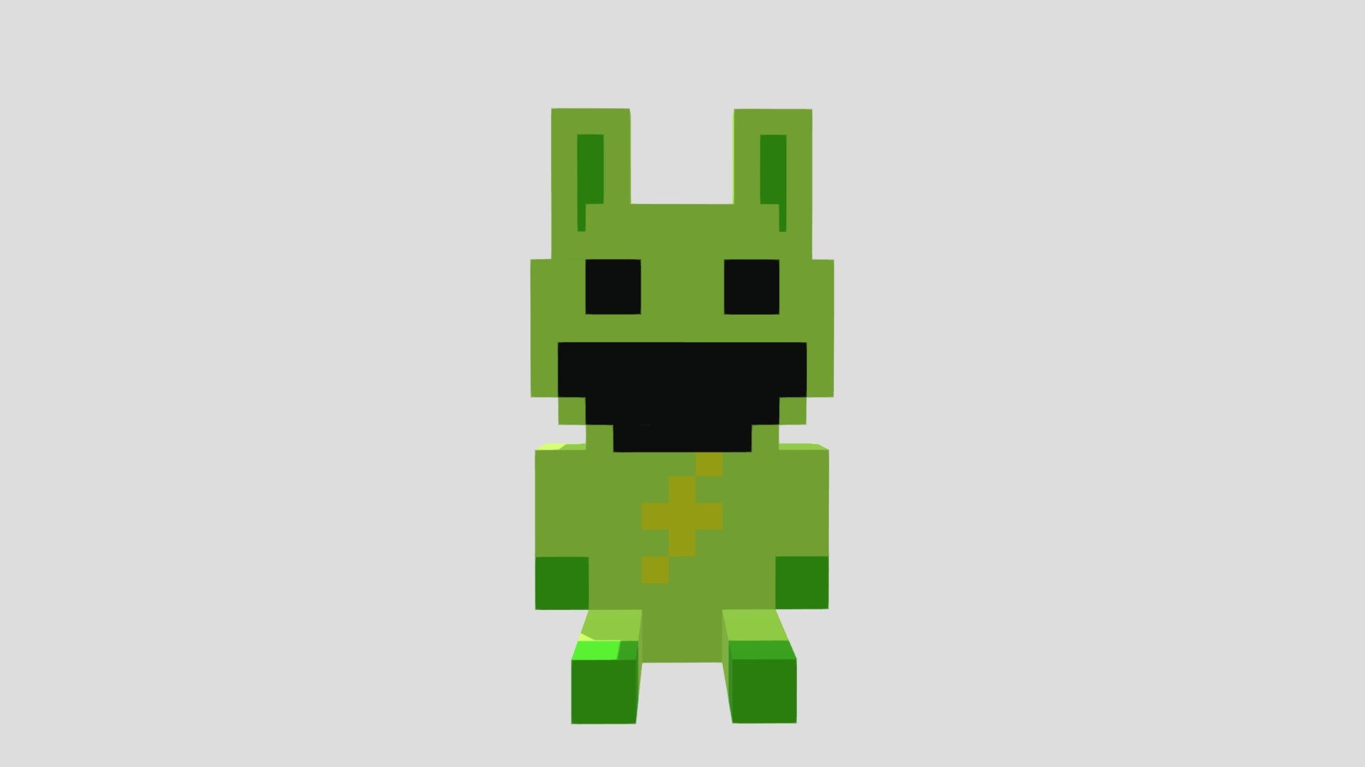 Minecraft Hoppy Hopscotch Smiling Critters - Download Free 3D model by ...