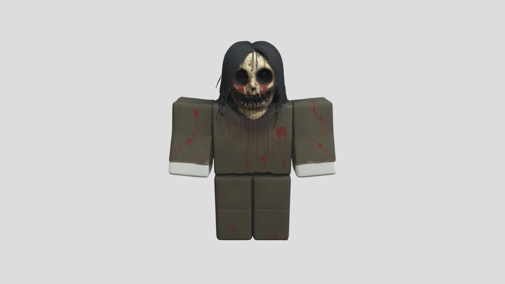 Creepy_ Block_ Figure_0713011218_texture_fbx - Download Free 3D model ...