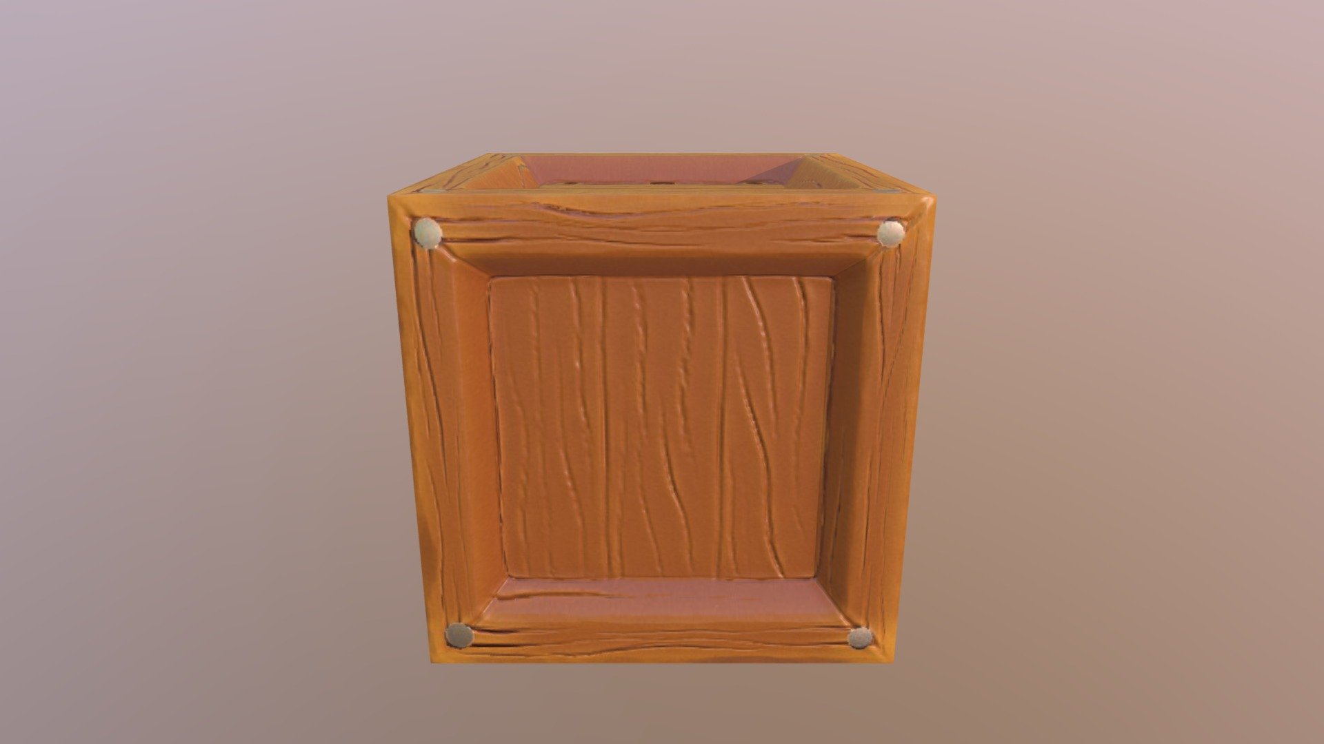Stylized Crate - 3D model by binrong [adbf17d] - Sketchfab