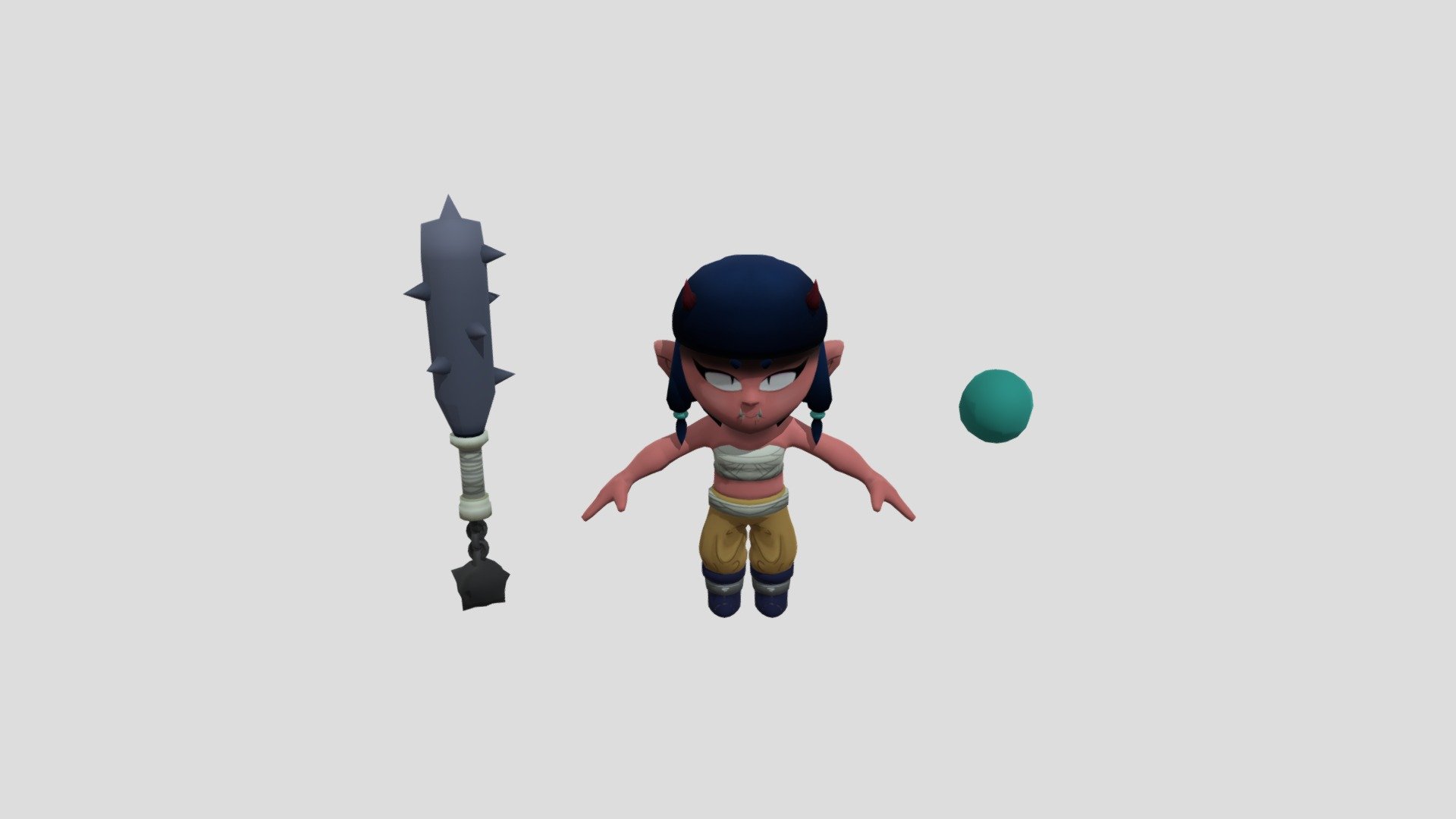 BIBI remake - 3D model by QUINUXCUII [adbfc1b] - Sketchfab