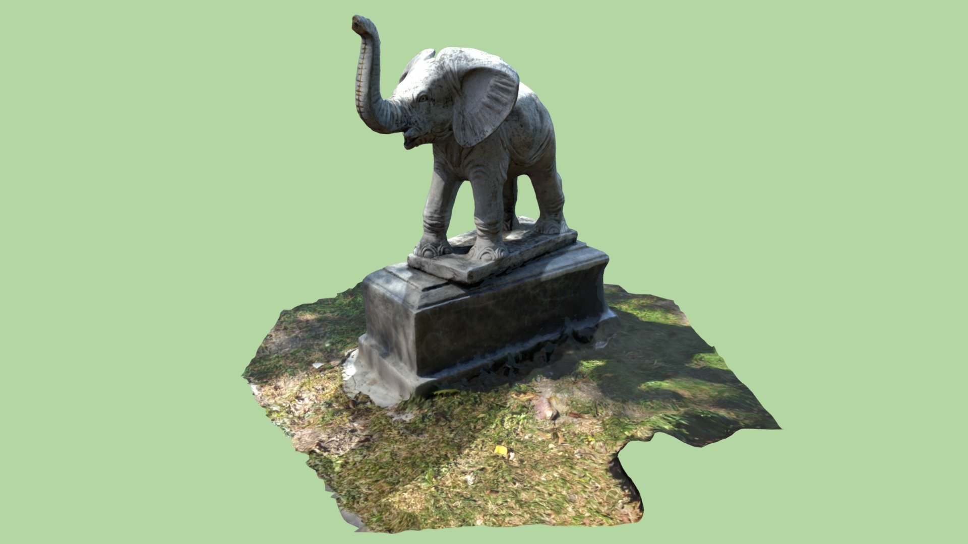 Elephant-Statue - 3D model by Dylandillan (@dillandylan) [adbfd37 ...