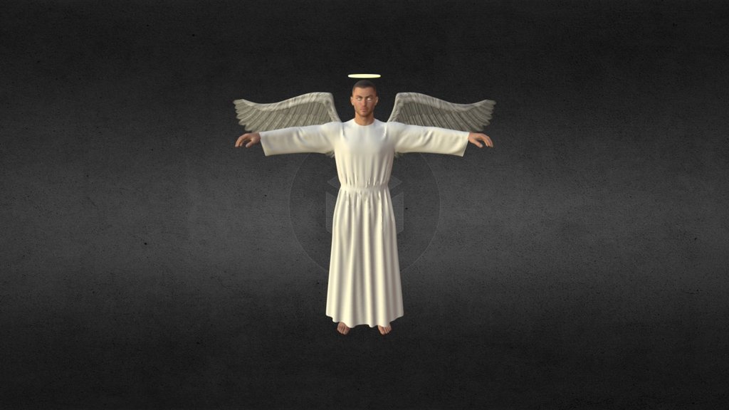ANGEL FINAL - 3D model by larhrichi [adbff6c] - Sketchfab