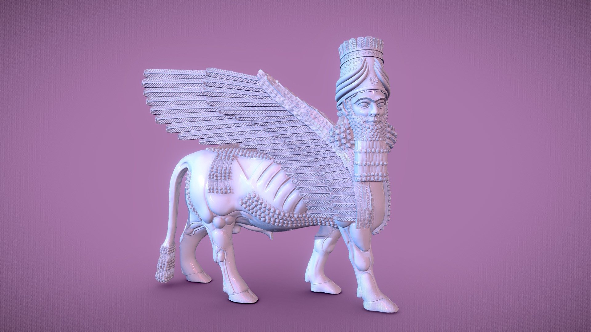Shedu - 3D model by Nicos (@antinicos) [adc10af] - Sketchfab
