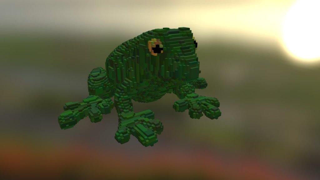 Frog - 3D model by thecommonpeople [adc1114] - Sketchfab