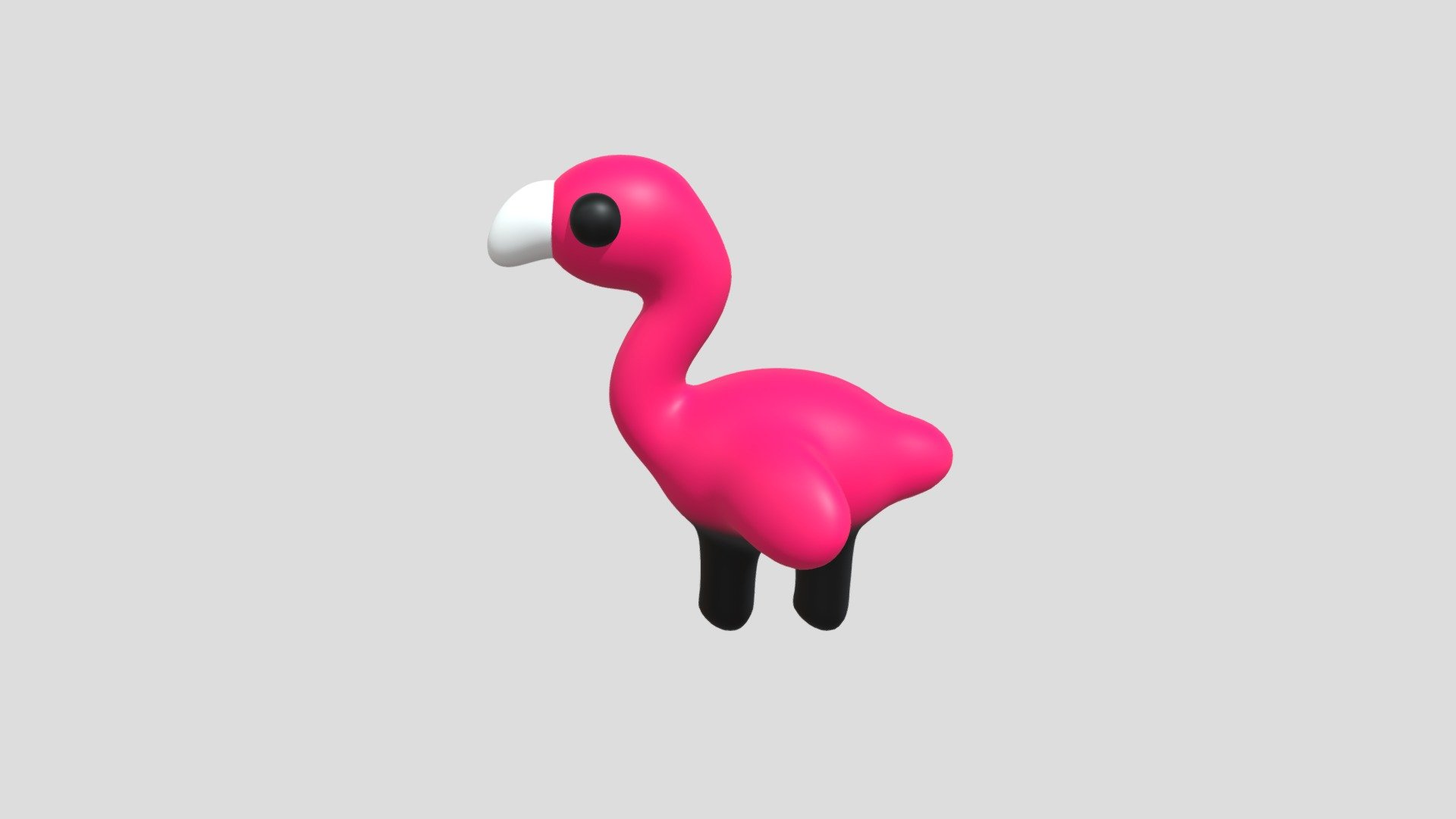 Flamingo (Blender3D) - Download Free 3D model by MlgxArt [adc1a10 ...