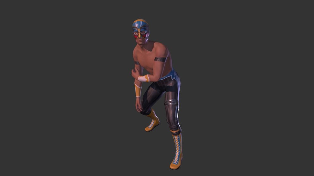 Xolotl - Luchador Final - 3D model by apolzer [adc1e3a] - Sketchfab