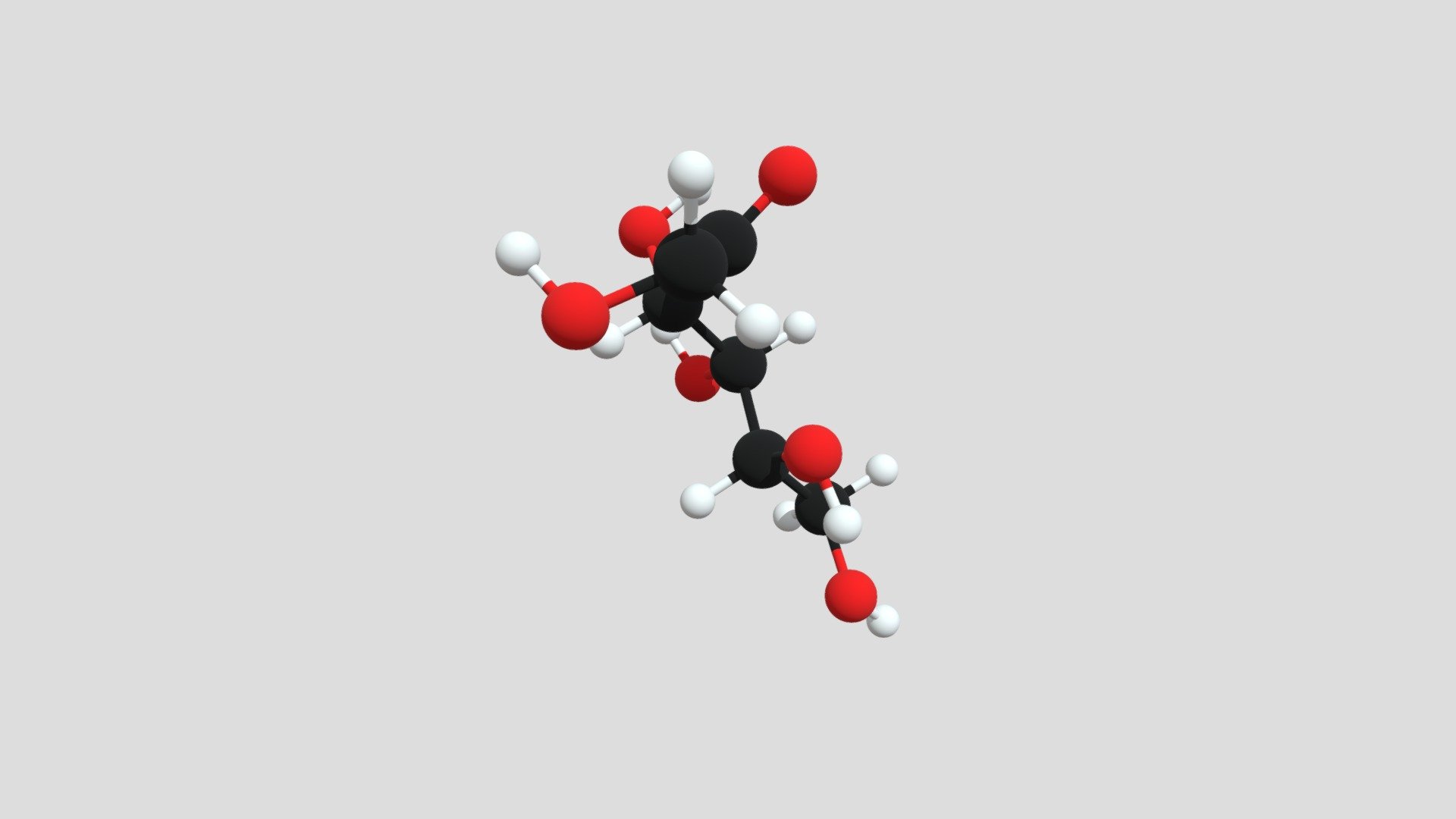 D Fructose - Download Free 3D model by goetzmensel [adc1ee7] - Sketchfab