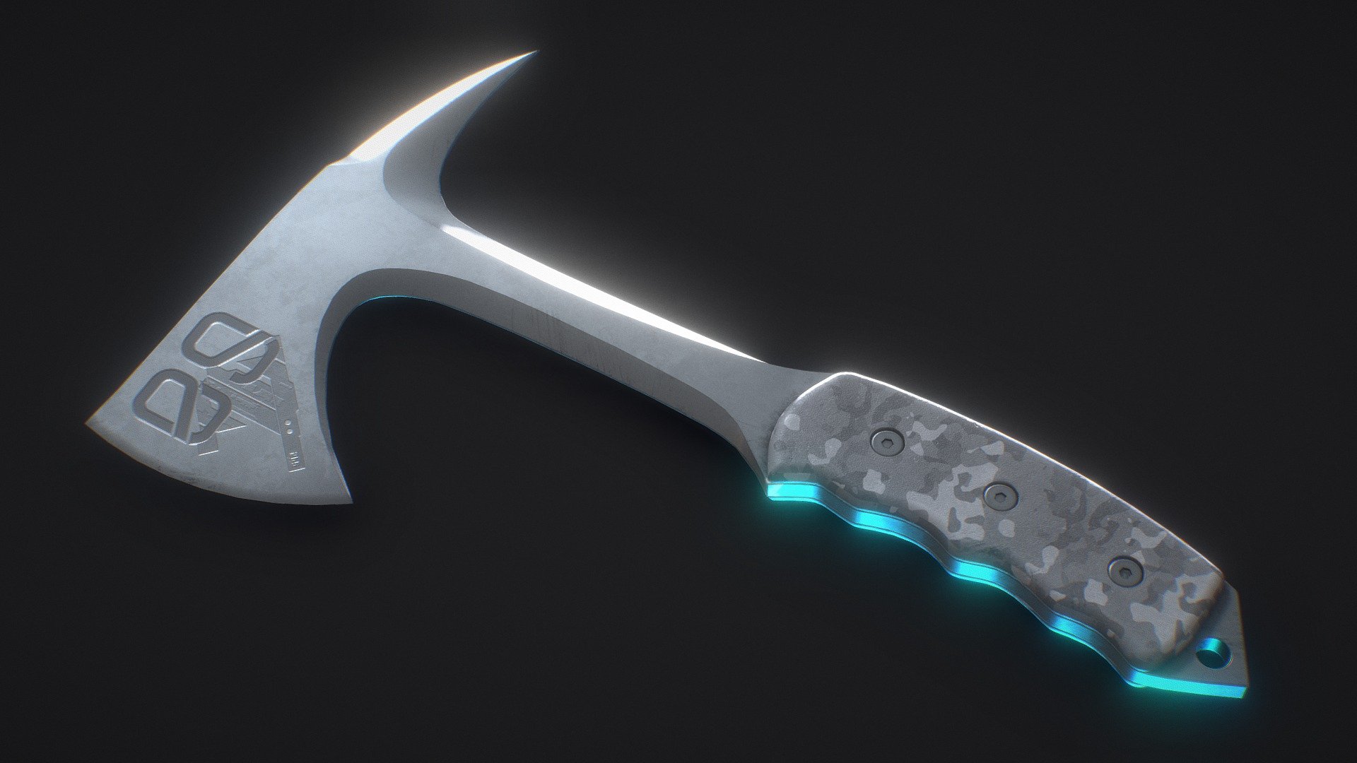 Tactical Axe - Download Free 3D model by re1monsen [adc2492] - Sketchfab