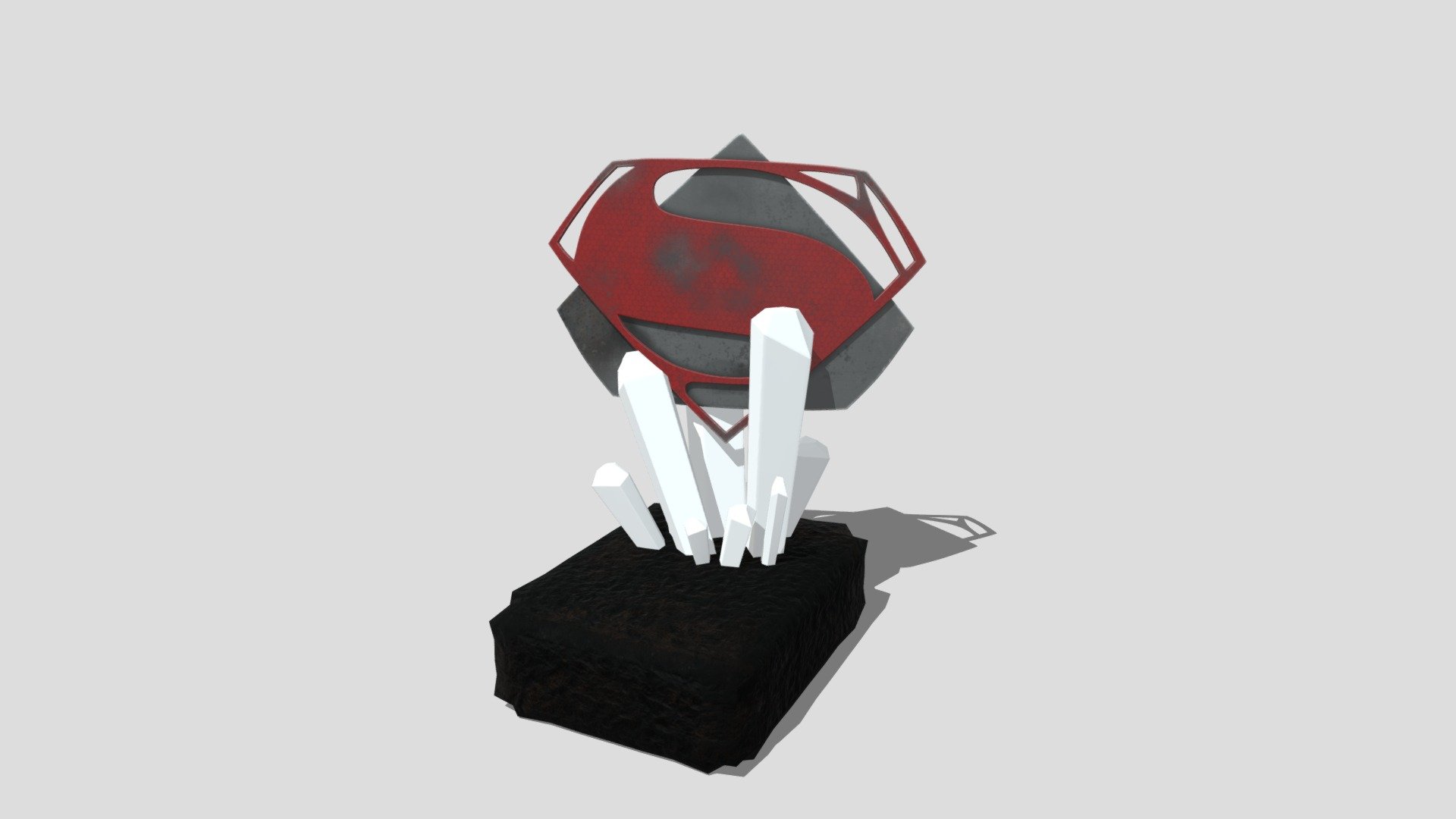 Shield Superman - Download Free 3D model by juliandumay [adc28a4 ...