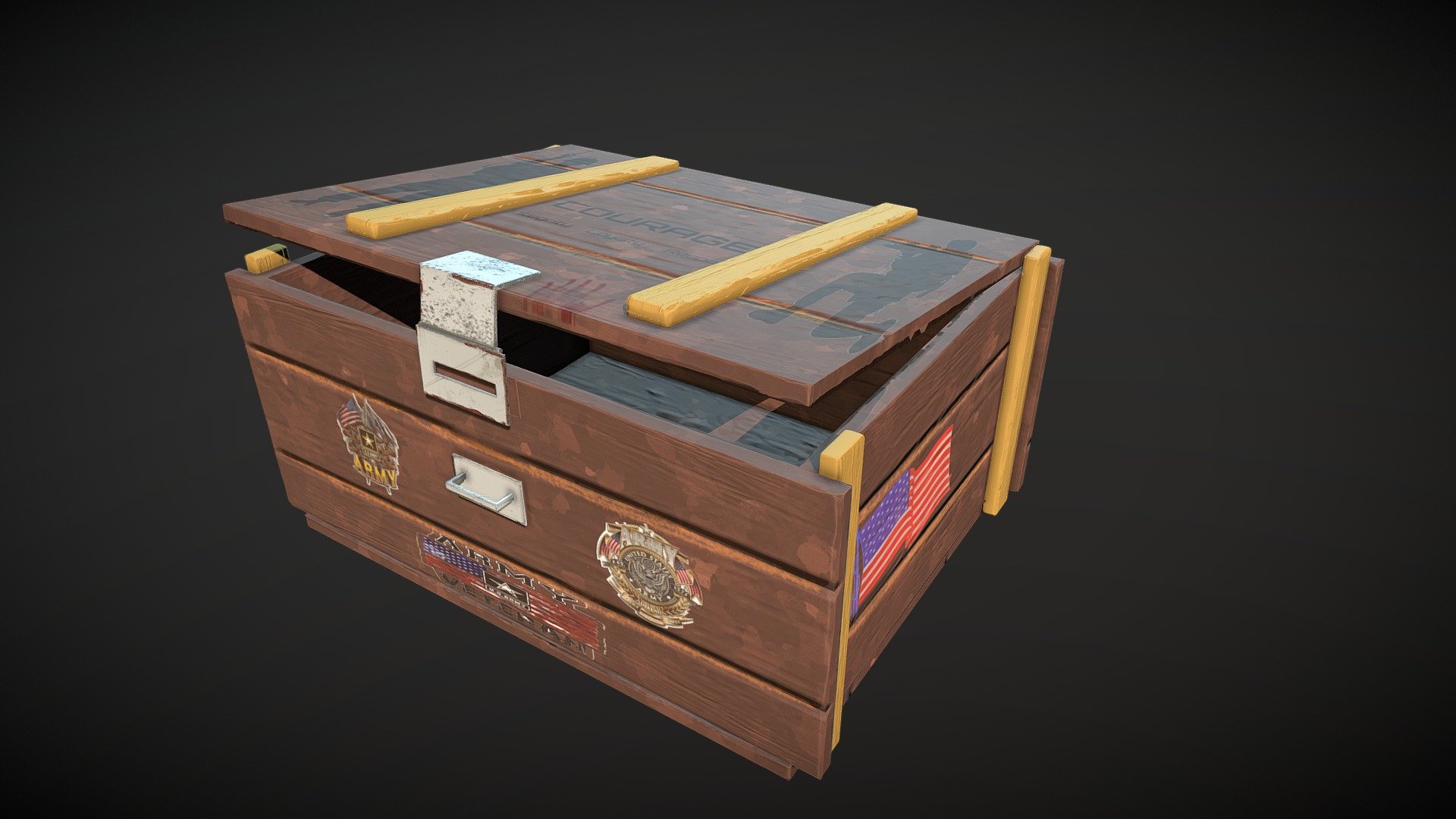 Military Crate - Download Free 3D model by IsaacPleasant [adc3641 ...