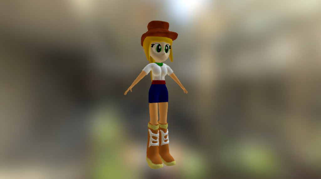 Apple Jack - 3D model by xeratdragons (@dragonights91) [adc3763 ...