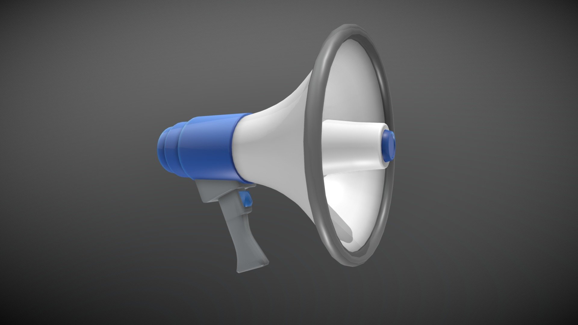 Megaphone - Download Free 3D model by niarax [adc4837] - Sketchfab