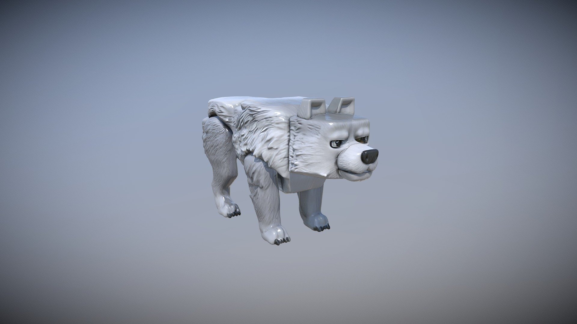 Voxel Wolf – Minecraft Film - 3D model by MeshVibe (@zanininicolo08 ...