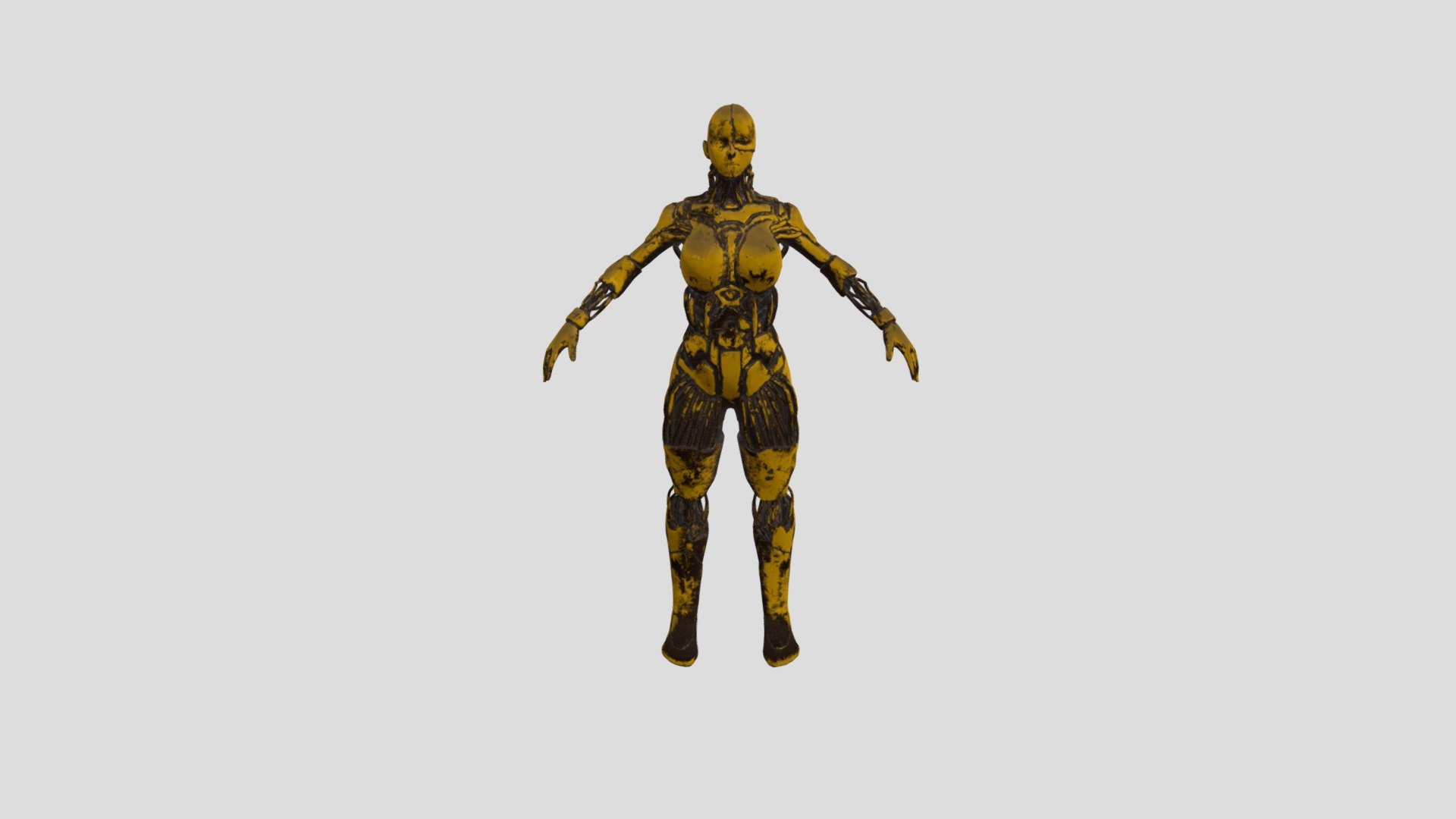 sci fi character girl pack game ready - 3D model by kingsgames [adc7715] - Sketchfab