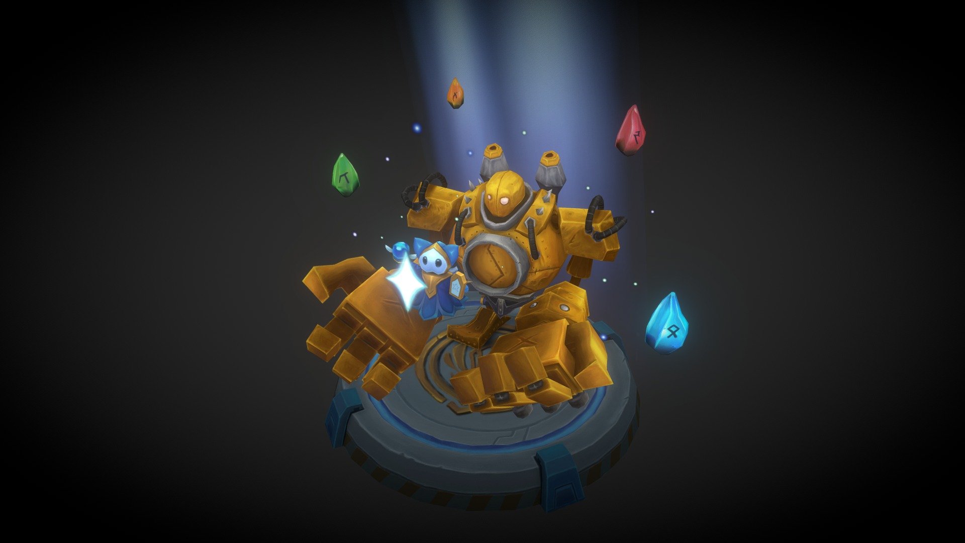 Blitz - 3D model by Park Jun (@wns10544) [adc799c] - Sketchfab