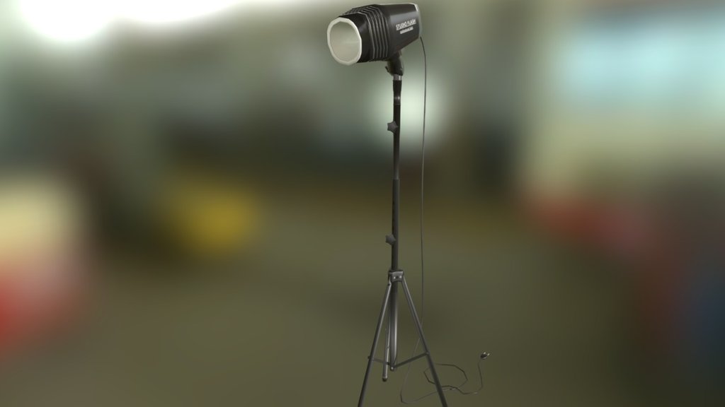 studio flash - 3D model by Garry (@fatglist) [adc961d] - Sketchfab