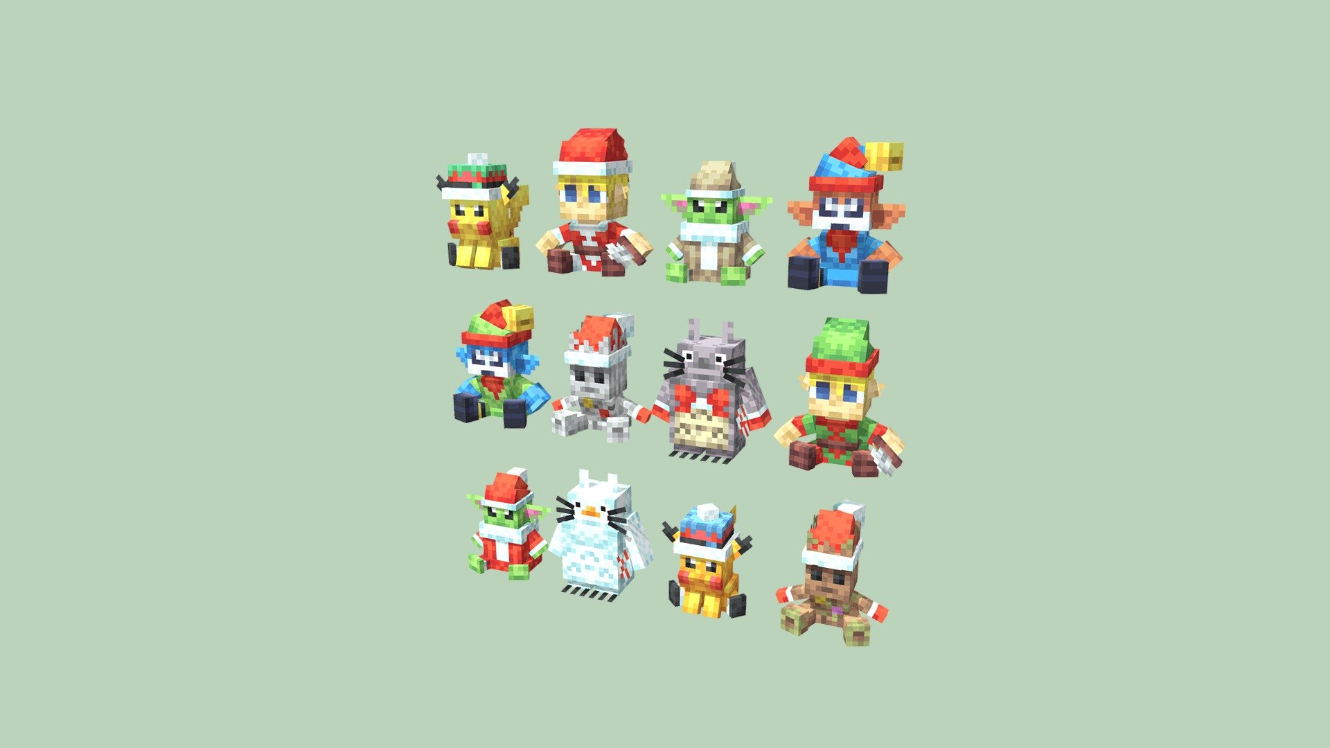 Model atlas - 3D model by PixelCraft (@PixelCraft_Z) [adc9ba9] - Sketchfab