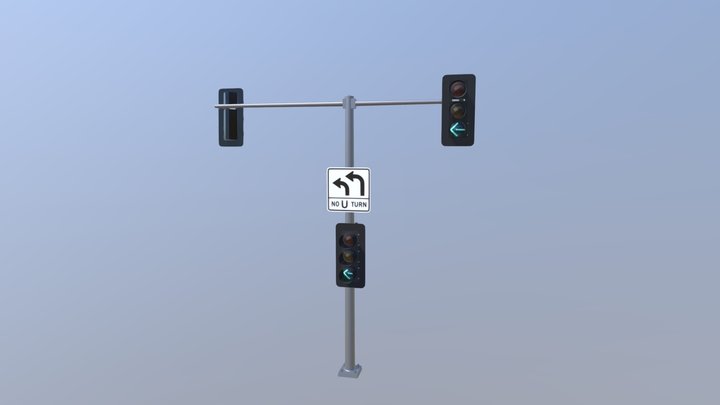 Traffic-light 3D models - Sketchfab