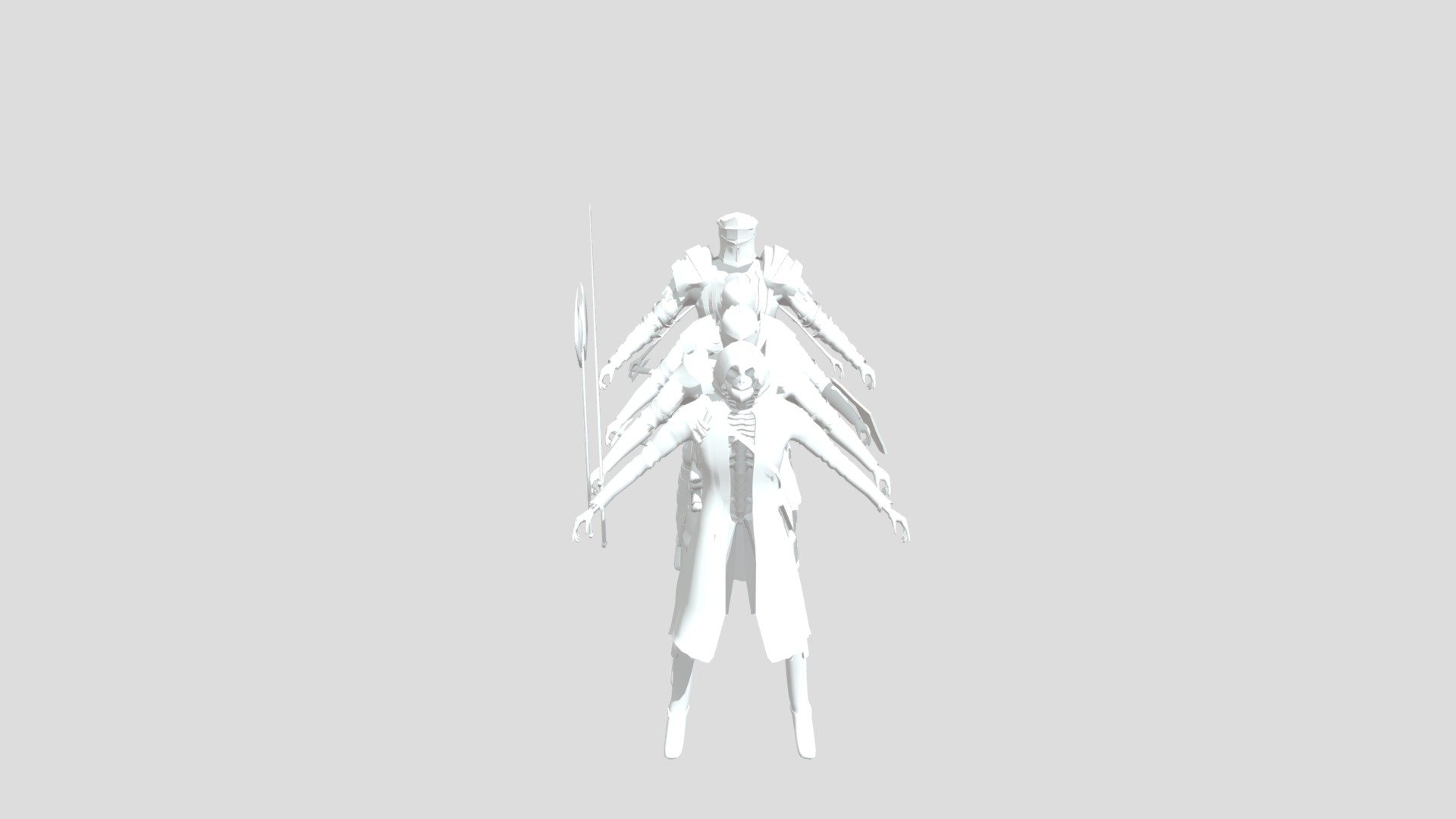 Knight - Download Free 3D model by YeeHawRussell [adcaac3] - Sketchfab