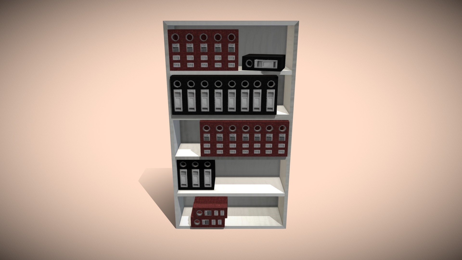 File Shelf - Download Free 3D model by Anom Purple Modelling (@Anom404 ...