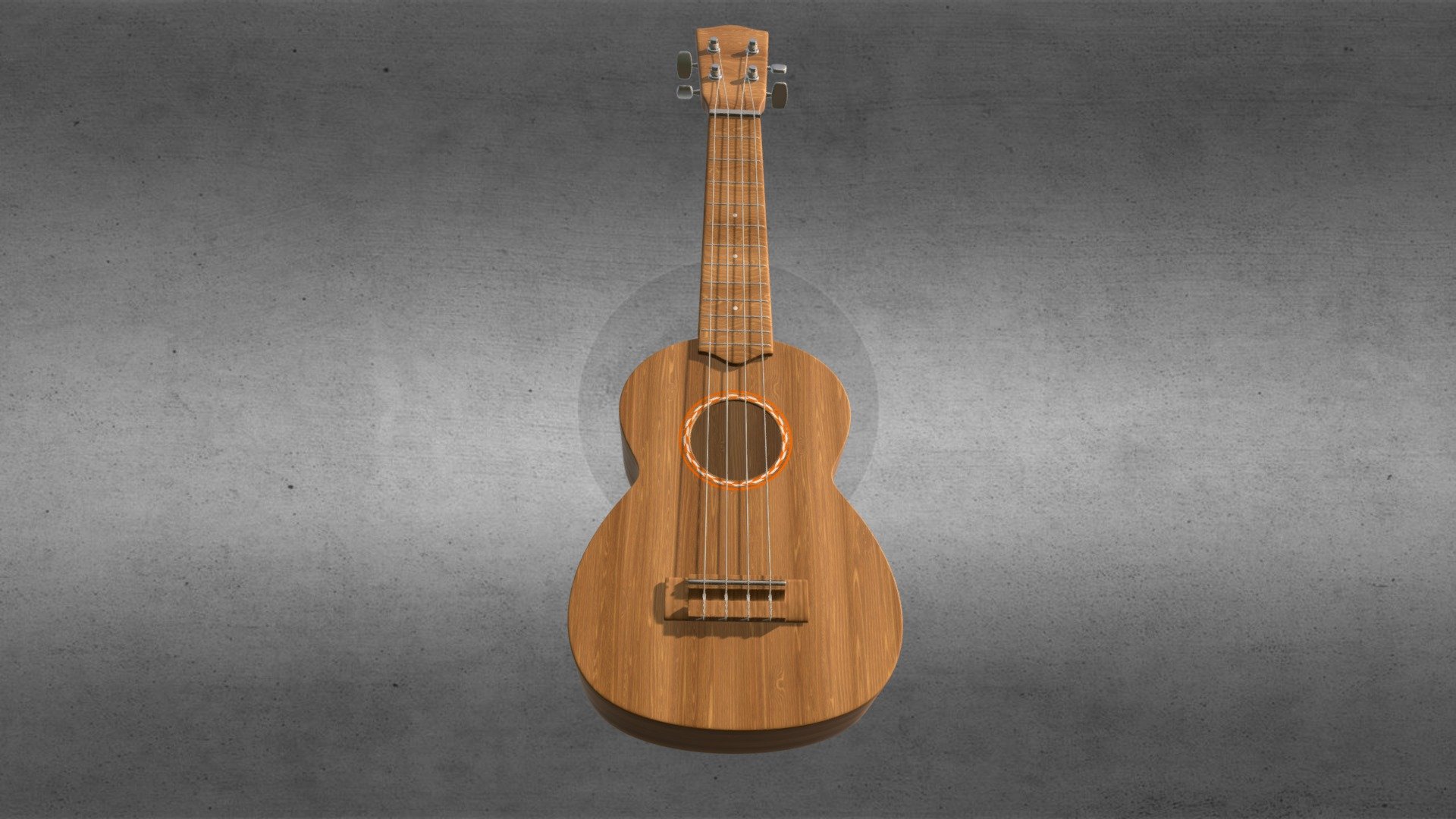 Ukulele - 3D model by karunyapas [adcc3fa] - Sketchfab