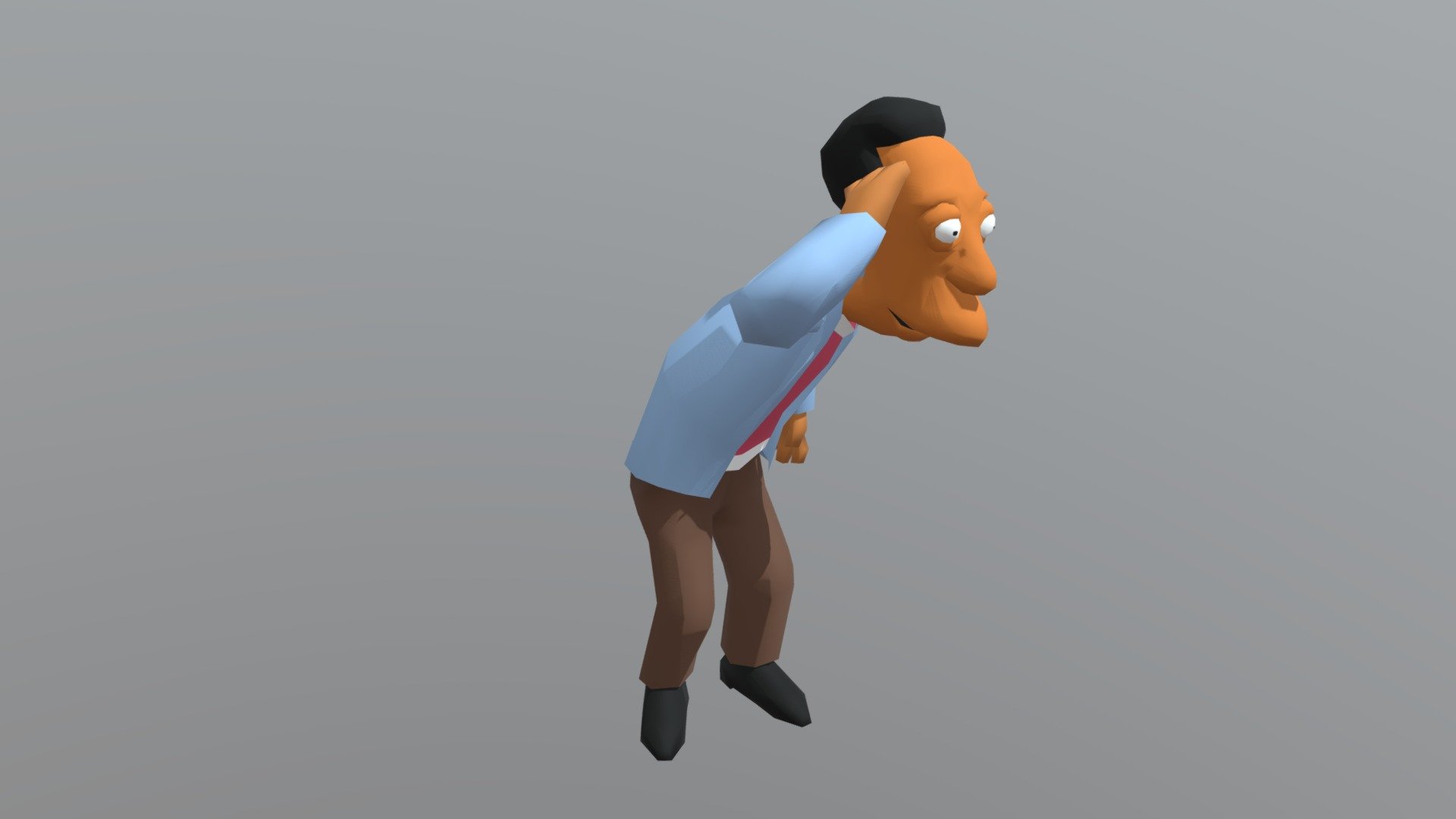 Carl Looking simpsons (animated) - Download Free 3D model by vicente ...