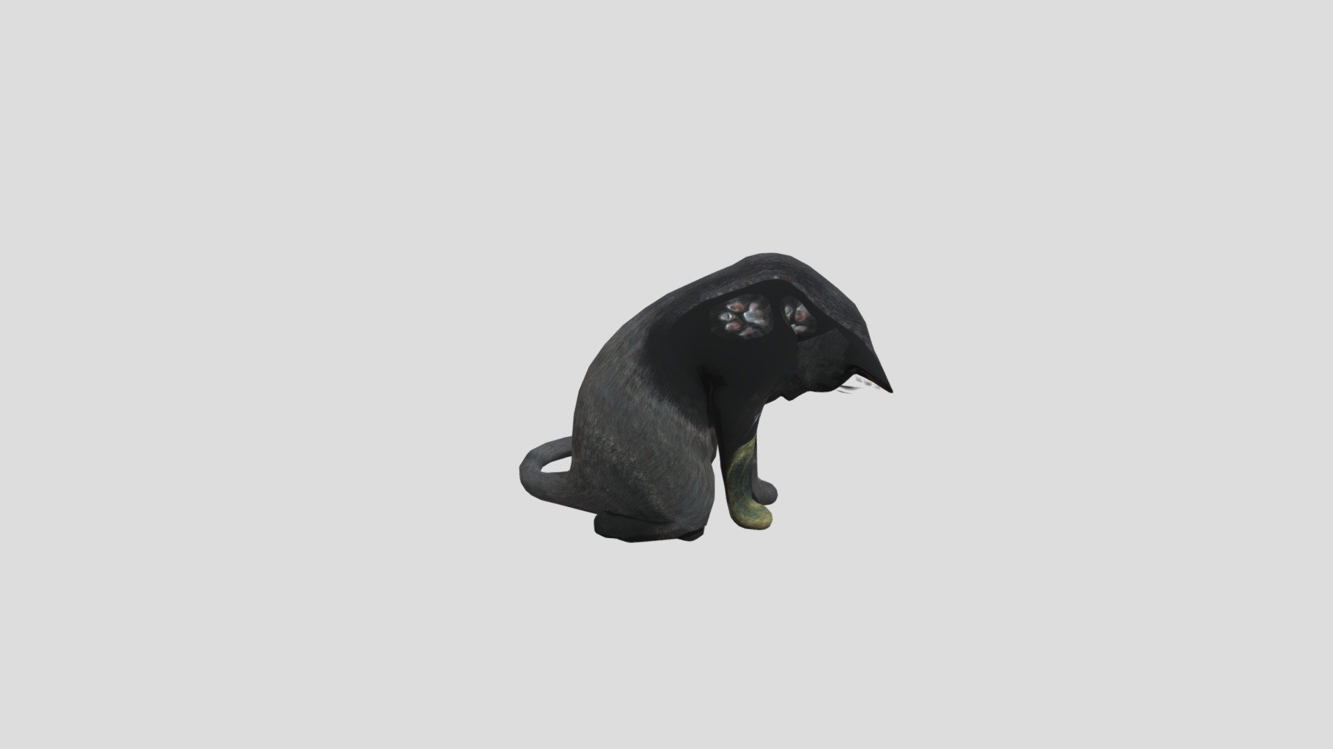 Cool animated cat - Download Free 3D model by Cyn (@27390pena) [add277f ...