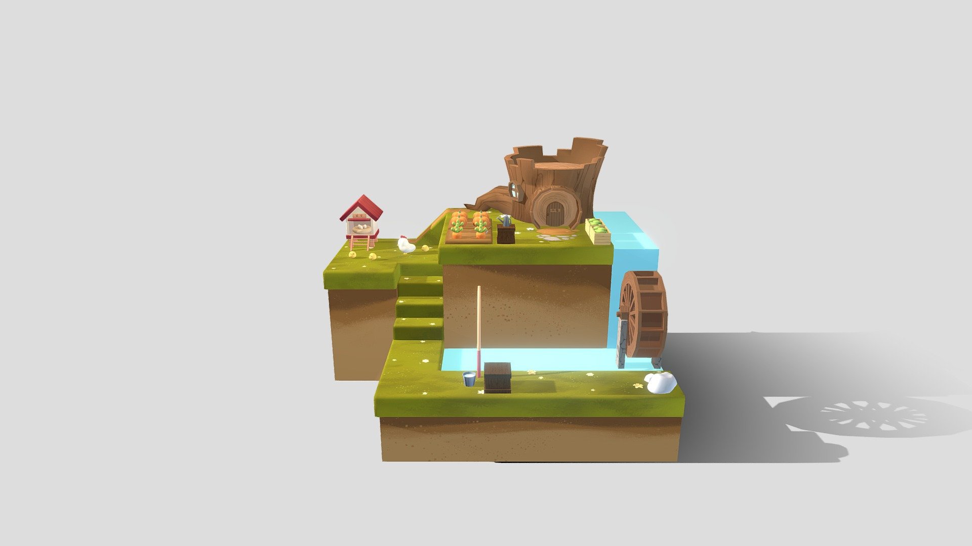 Treehouse - 3D model by heejoo [add2c96] - Sketchfab