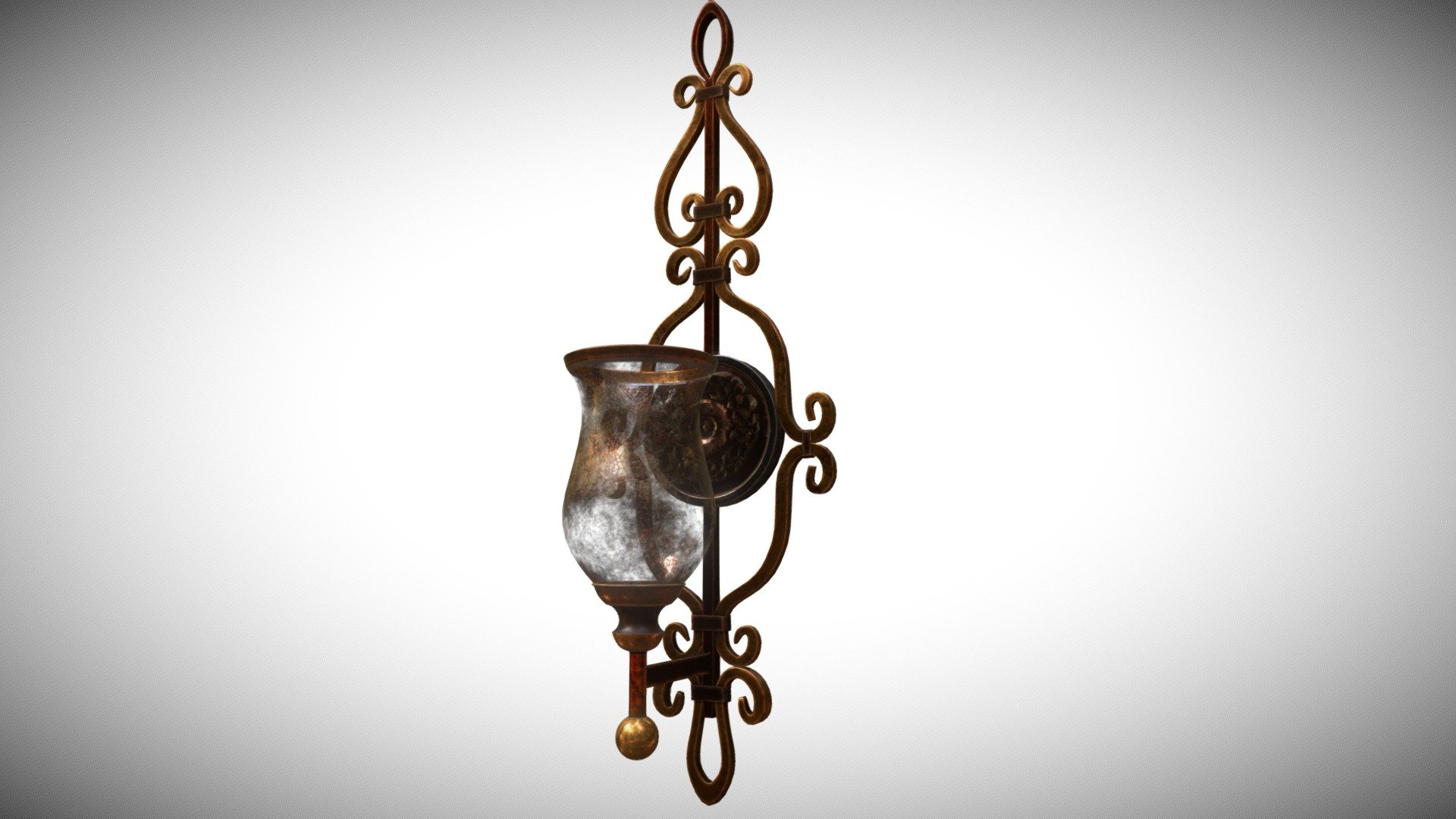 Fancy Wall Light - Buy Royalty Free 3D model by Brian Vagie ...