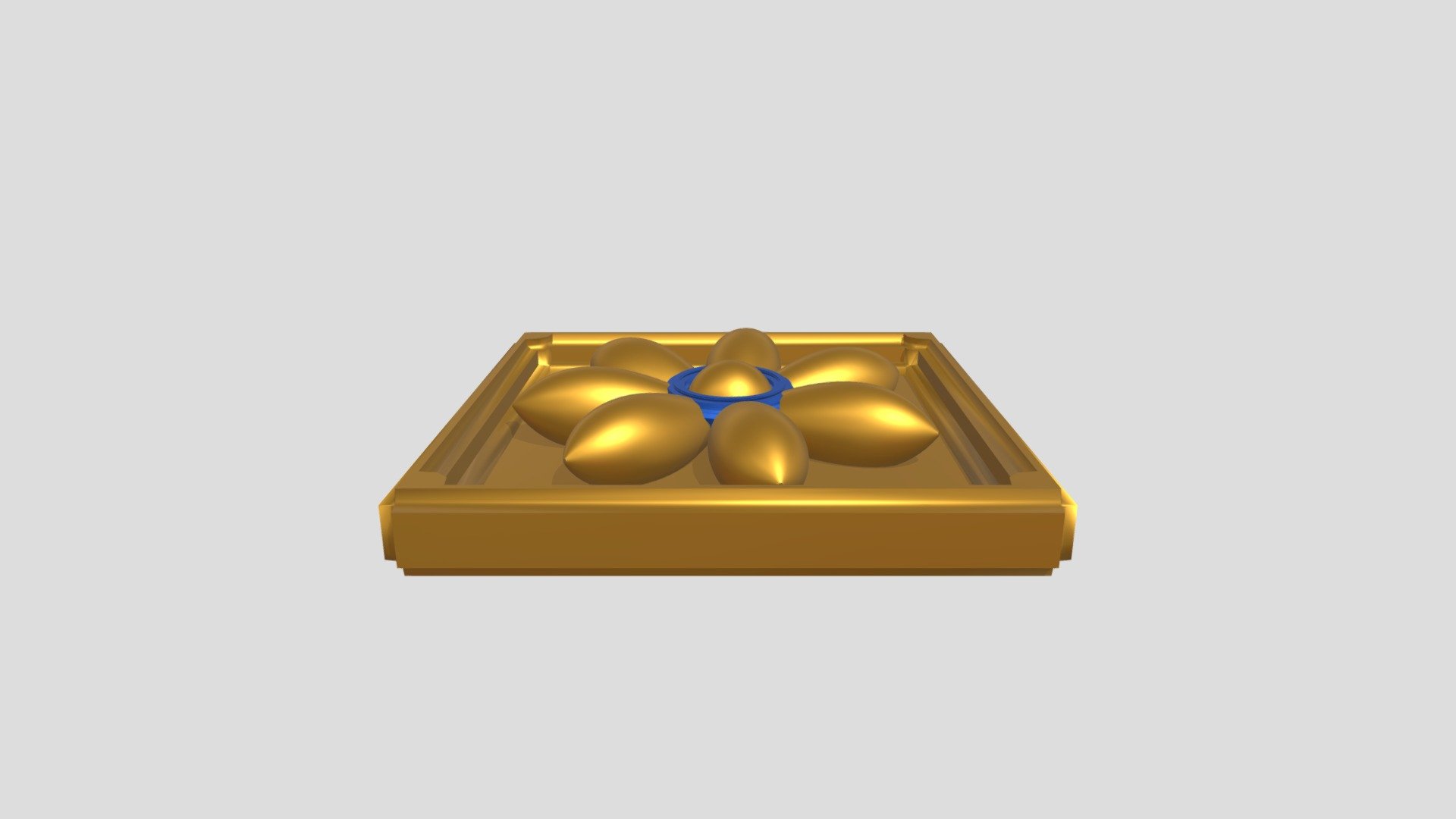 golden frame - Download Free 3D model by 3dartist_in [add36d1] - Sketchfab