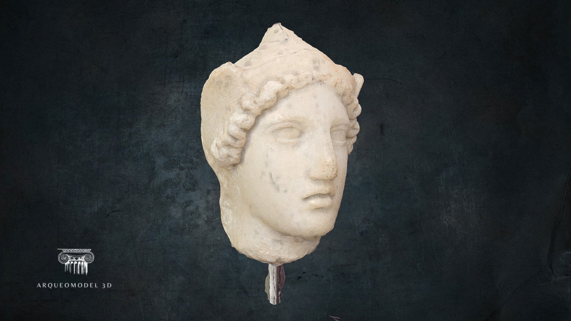Head Athena - Acropolis Museum | ATHENS - Buy Royalty Free 3D model by ...