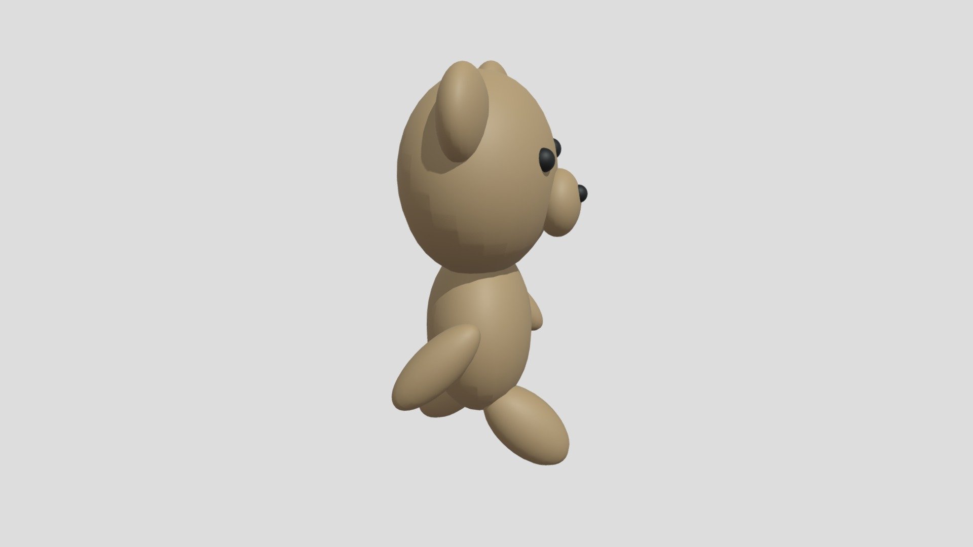 running bear - 3D model by allen98787 [add8132] - Sketchfab