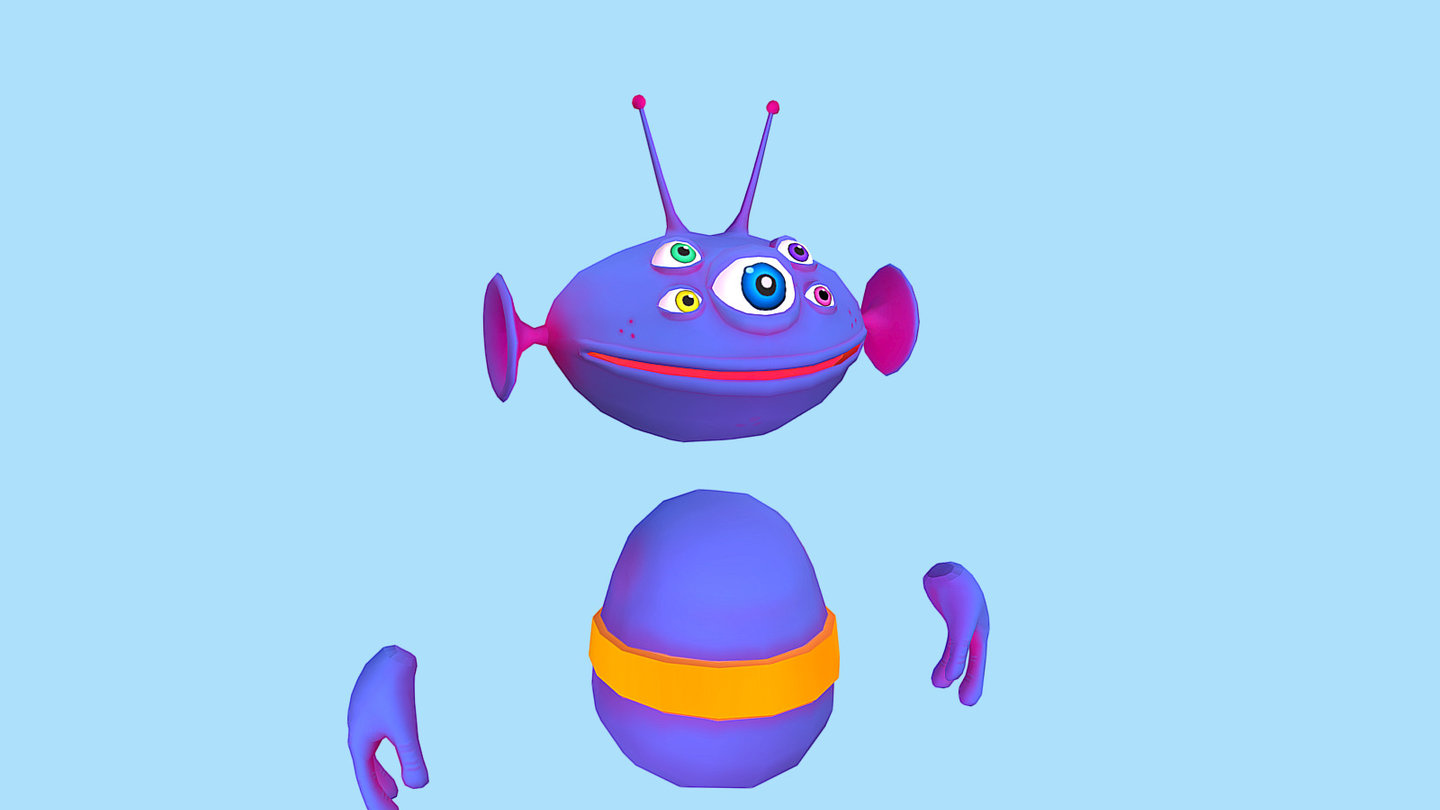 VR Alien - 3D model by John (@john3ds) [add895c] - Sketchfab
